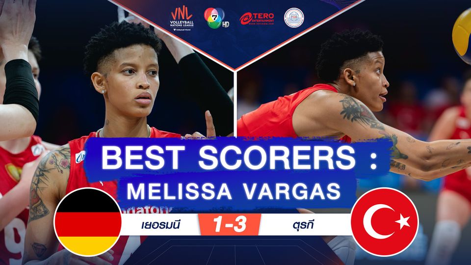 BEST SCORE : Melissa Vargas | VNL 2024 ช่อง 7HD